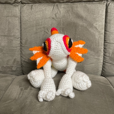 Crochet World of Warcraft Inspired Murloc Amigurumi - Etsy