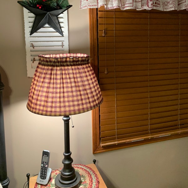 Primitive Lamp Shade Cover, Large - Etsy