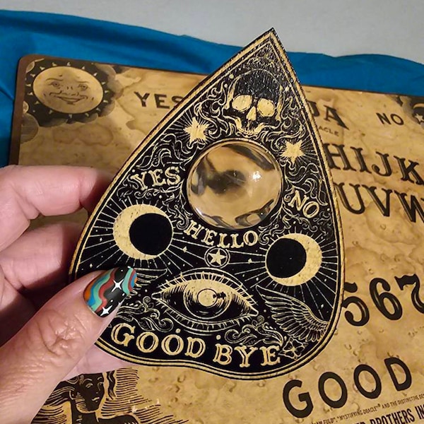 Ouija, Esotericism, Occult, Ouija Board, Planchette, Divination Board ...