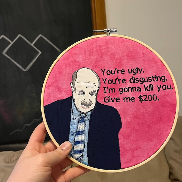 The Office I'm the Fucking Lizard King Robert California - Hoop Art or ...