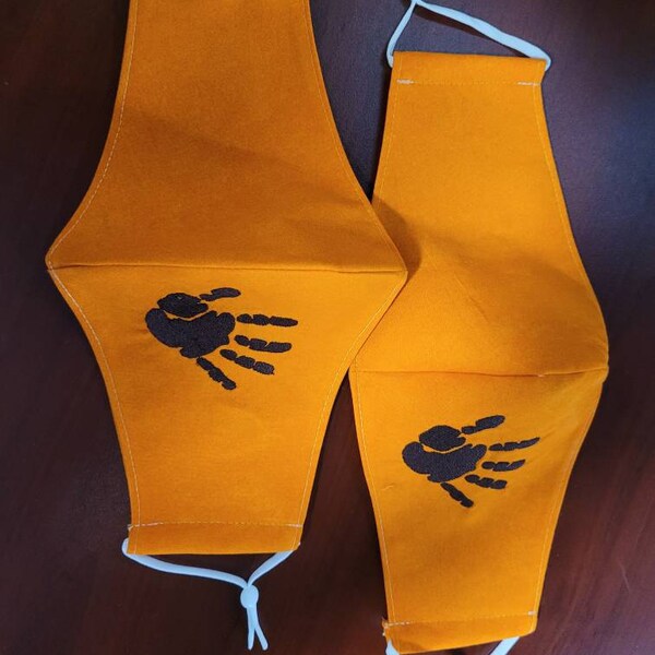 Handprint Embroidery Design – Hand Print Machine Embroidery File – Hand ...