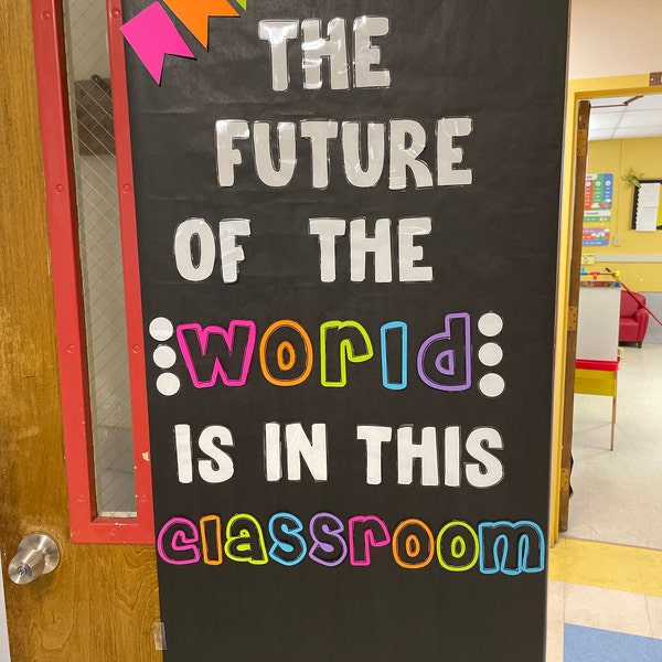 In Our Back to School Era Bulletin Board Kit, Printable Kit - Etsy