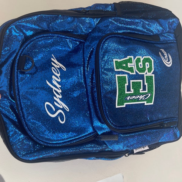 Cheer & Dance Team Glitter Backpacks - Etsy