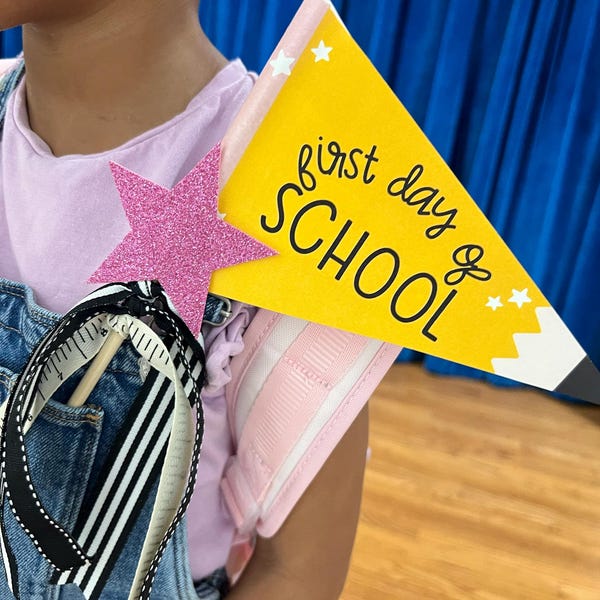 School Pennant Flags - Etsy