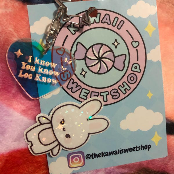 I Know You Know Lee Know Keychain - Etsy