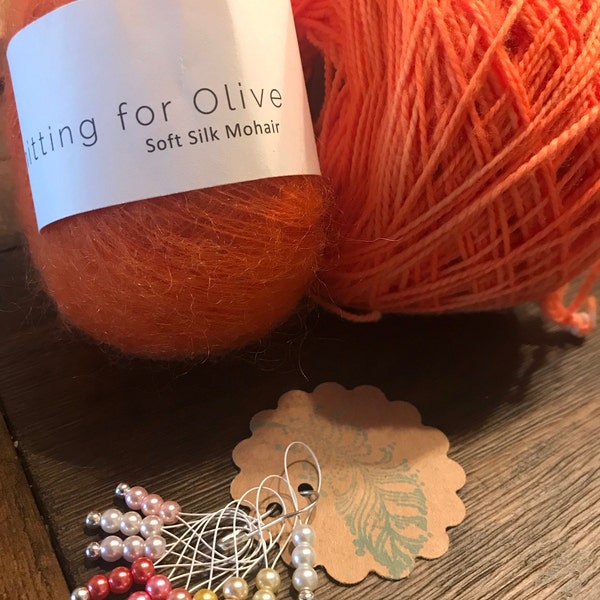 Removable Stitch Markers for Knitting or Crochet - Closable - Set of 10 ...