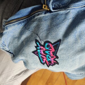 Roaring Gorilla Patch Fierce Apes Iron on Wild Gorillaz Embroidered ...