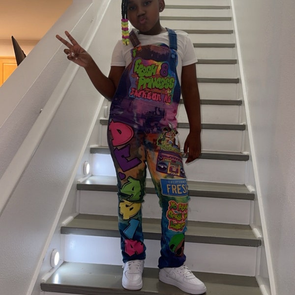 Fresh of Your City OVERALLS Birthday Overalls Custom Denim Birthday ...
