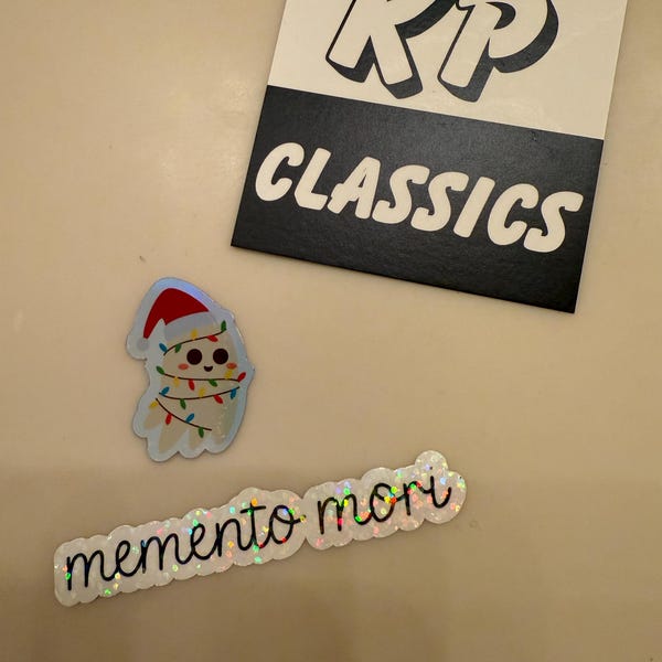 VHS Tape Cassette Mini Retro Stickers Holographic Horror New Release Be ...