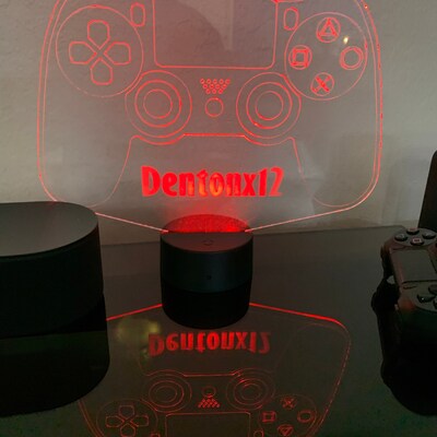 Video Game Controller Console Controller Gaming Room Night Light up ...
