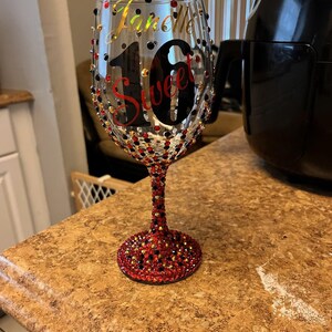 Hottie Pink Gold Pearl Diamond Crystal Glass SET Diamond - Etsy