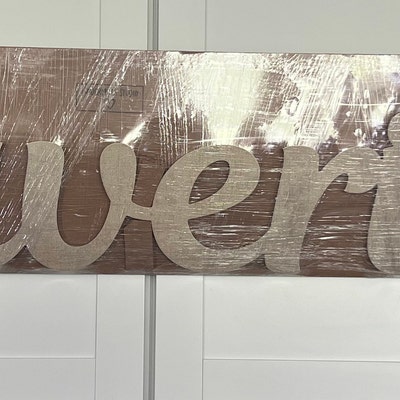 Large Baby Name Sign Large Nursery Name Sign Big Family Name - Etsy