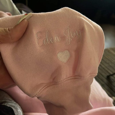 Personalized Logo Embroidered Sweatshirt, Custom Business Logo ...