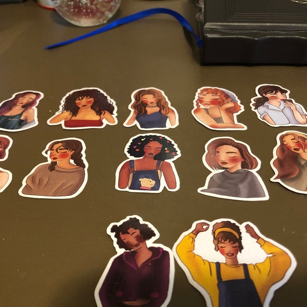 POC - La Dolce Vita Inspired Girls Stickers, People of Color ...
