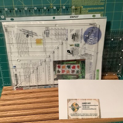 Handmade Quilting Ruler Holder - Etsy