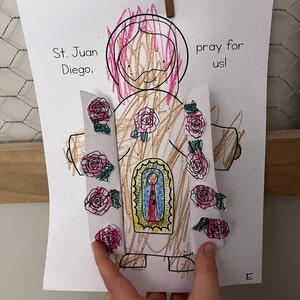 May Crowning Coloring Page Sheet Liturgical Year Catholic Resources for ...