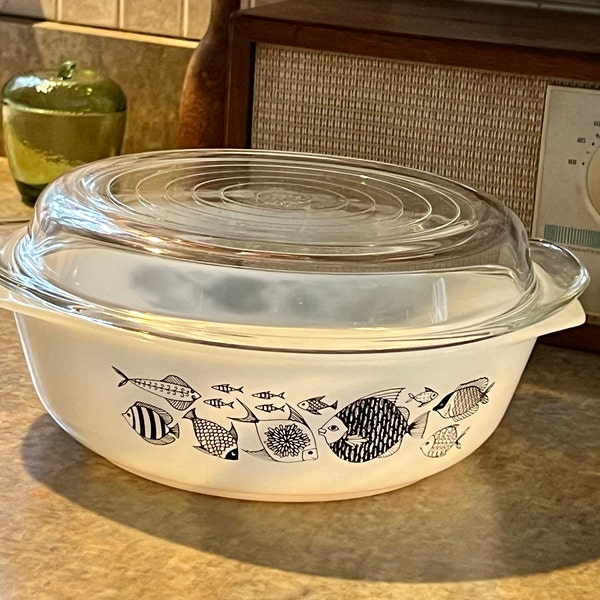 Vintage Australian Agee Pyrex Blue Cape Tulip Casserole - Etsy