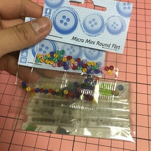 B050 Super Tiny 3mm Buttons Micro Mini Buttons Tiny Buttons Doll ...