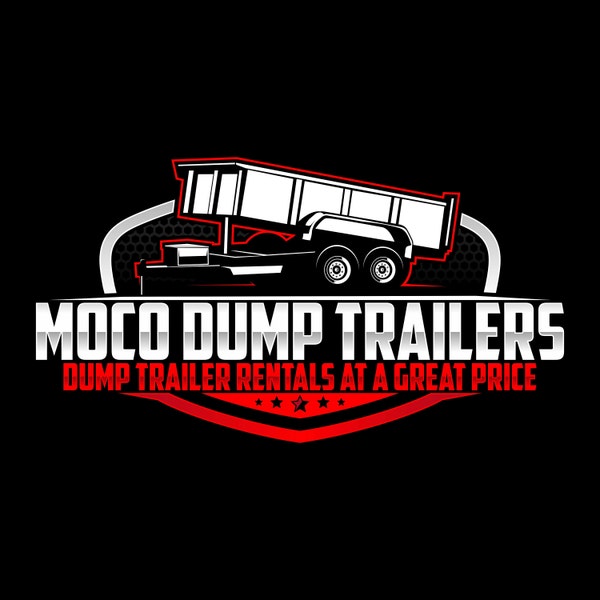 Dump Trailer Logo, Dump Trailer Rental Logo, Truck Pickup Logo Svg ...