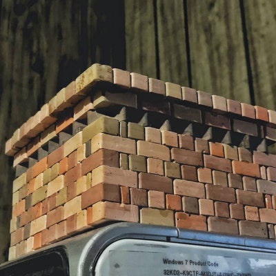 Mini Bricks, Miniature Bricks, School Project, Dollhouse Bricks, Craft ...