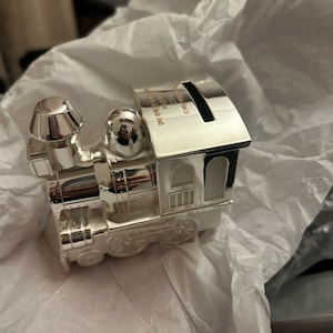 Personalised Engraved Silver-plated Helicopter Bank Money Box ...