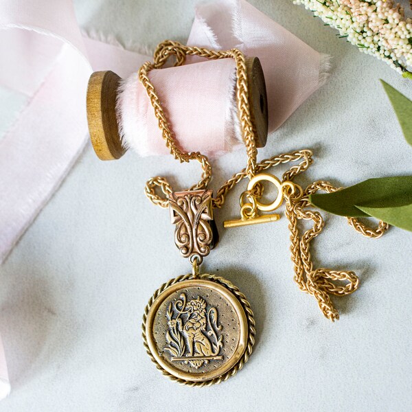 Copper 18th Century Button With Chased and Engraved Spiral and Floral ...