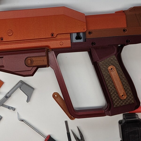 Digital Files for a Bolt Pistol "nerf" Dart Blaster Inspired by ...