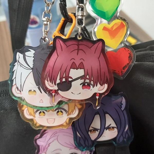 Enstars Ensemble Stars UNDEAD Rei, Koga, Kaoru, Adonis Acrylic Keychain ...