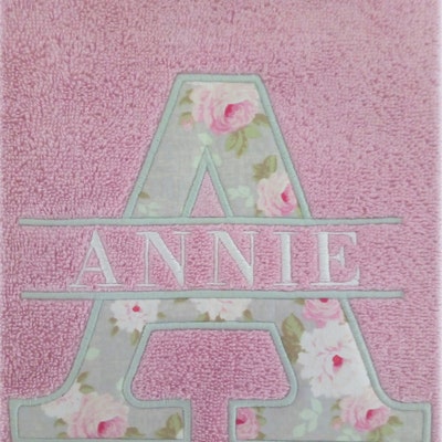 Split Font Applique Embroidery Design Set Instant Download - Etsy