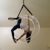 Aerial Hoop, Moon Lyra Stainless Steel - Etsy Canada