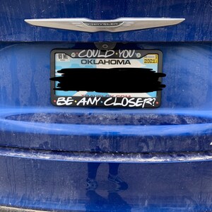 Personalized / Customized Friends TV Show Style Aluminum Car License ...