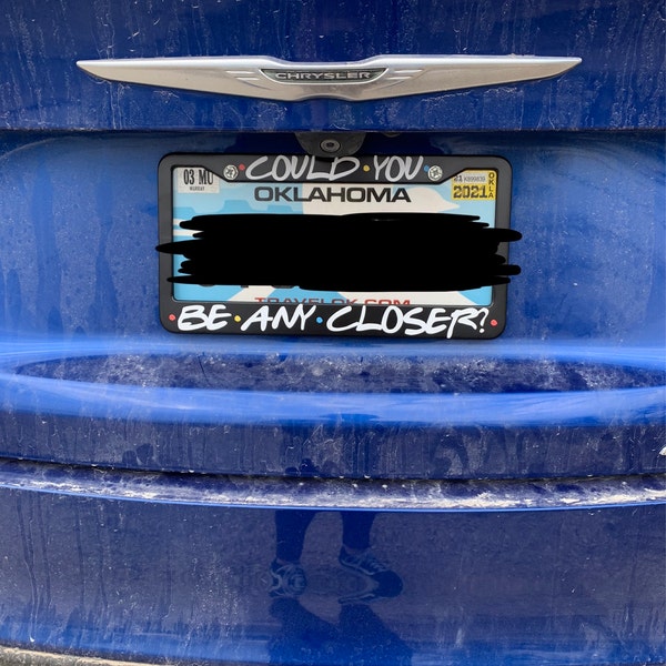 Personalized / Customized Friends TV Show Style Aluminum Car License ...