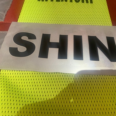 High Visibility Custom Sew-on Reflective 5 Inch Panels 4 Panel Lengths ...
