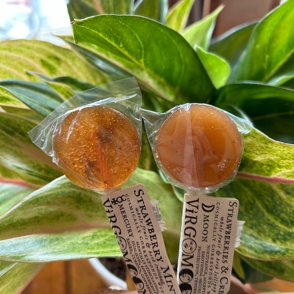 Botanical Celestial Lollipops: Herbal Candy, Maine Made, Natural Gift ...
