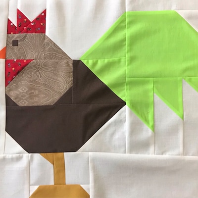 PDF Easter Quilt Pattern Rooster Quilt Pattern - Etsy
