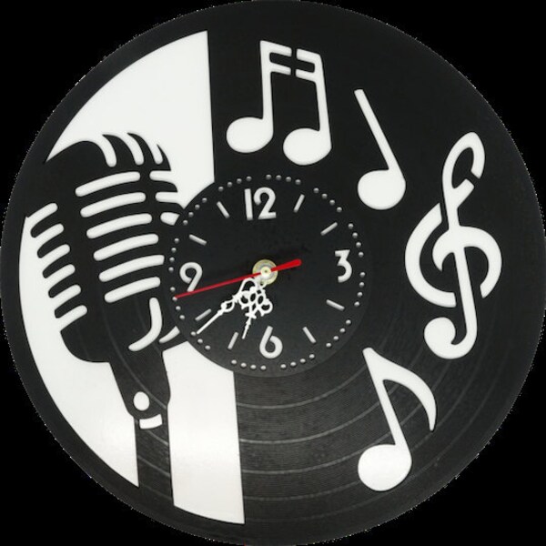 Football Vinyl Clock, Cnc Laser Cut File, Gym Cdr Dxf Svg Cutter Vector ...