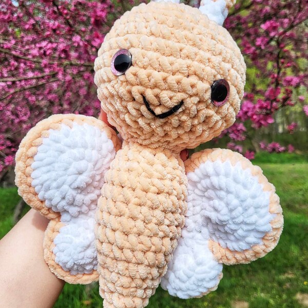 PATTERN: Belle the Butterfly - Crochet Butterfly Pattern - Amigurumi ...