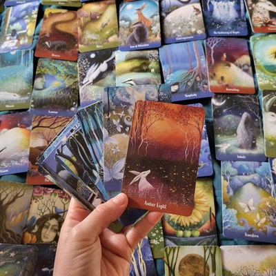 Earth Angels Message Cards 70 Cards by Amanda Clark & Animal - Etsy