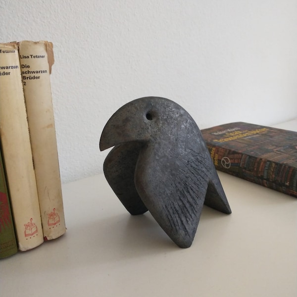 Ceramic Sculpture "raven", a Figure of a Raven, a Collection of Crows ...