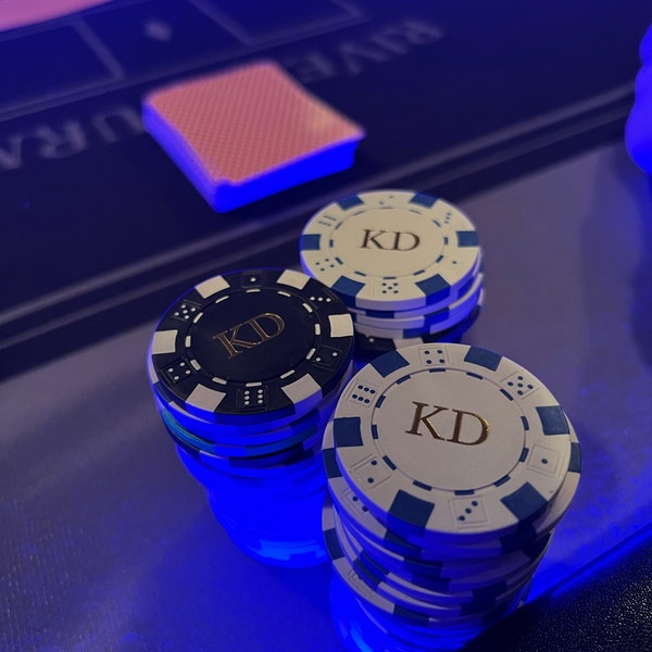 500 Personalized Poker Chip Set - Great Holiday Gift! - Etsy