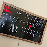Elektronischer Wandkalender 24'', Family Command Center, Home Assistant ...