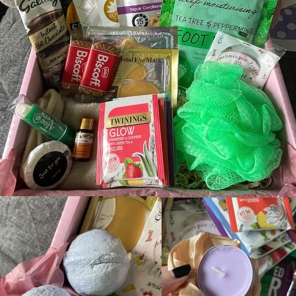 XL Super Deluxe Spa Gift Hamper: Pamper Hamper Set, Relaxation and Calm ...