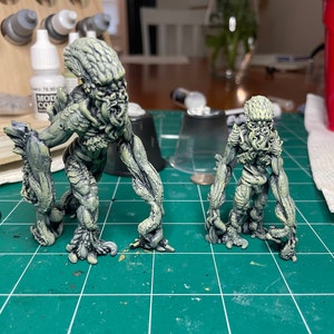 Skull Miniature 50mm Base Set 3D Printed Resin Miniature - Etsy