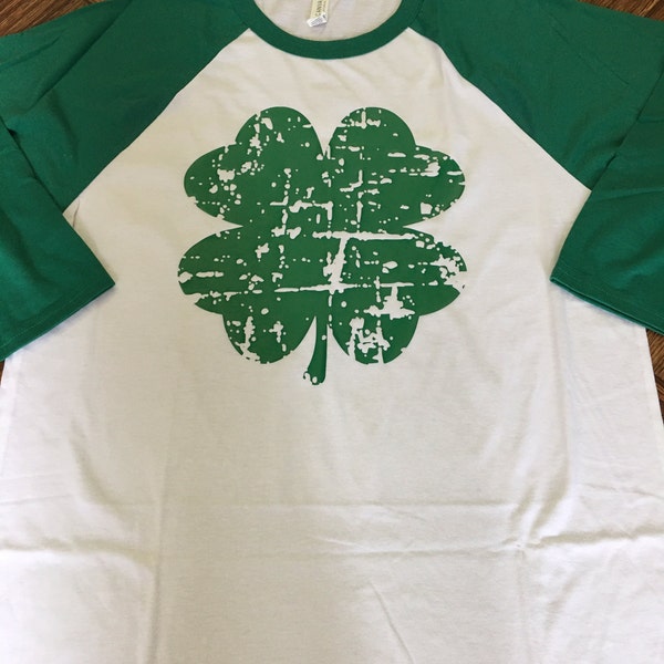 Distressed Clover Svg Eps Dxf Png Files for Cutting Machines Cameo ...