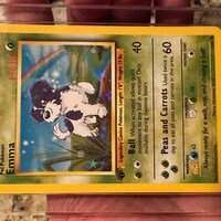 Holographic Pokémon Card - Etsy