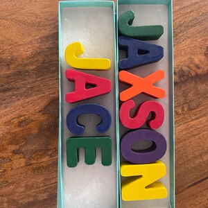 Rainbow Gummy Bear Crayon Gift Set | Etsy