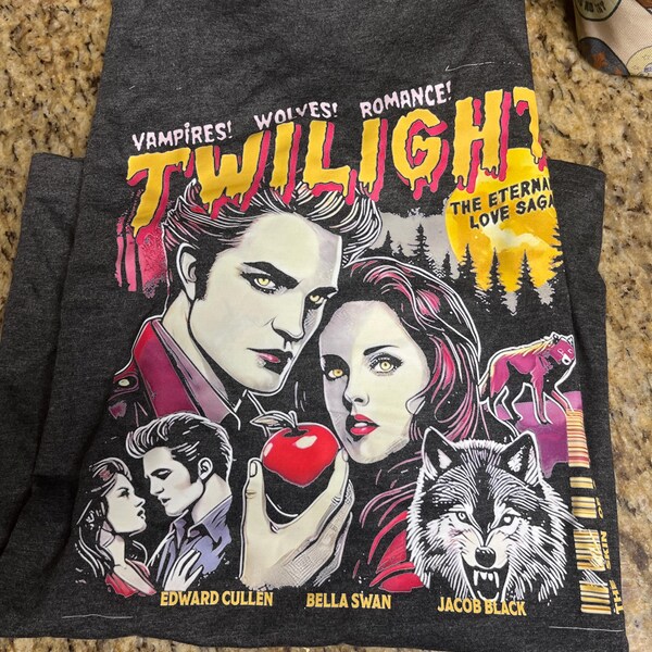 Retro Vintage Twilight Shirt, Twilight Fans Homage T-shirt, Gift for ...