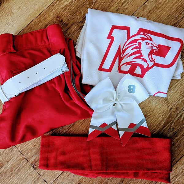 Big Cheer Bows 7" Ribbon W Ponytail Hair Bow for Cheer Cheerleading ...