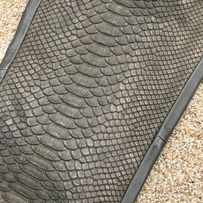 Custom Mans Snakeskin Biker Jacket Motor Python Leather - Etsy