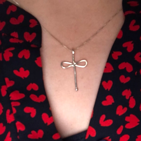 Small Diaconal Cross, Sterling Silver or Copper - Etsy